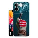Buy Case Club Multicolor Silicon Shock Proof Back Cover for iQOO Z7 Pro ...