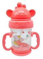 Buy Te Quiti Pink Plastic Leakproof Durable BPA Free Non-Toxic Baby Sipper With Straw 200ml ...