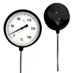 Buy "Ji" Japsin Instrumentation Bi-metal Dial Thermometer Temperature ...
