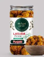 Buy Punjabi Home Made Lasode/Lesua/ Gunda Pickle Achar 400gm Rajasthani ...