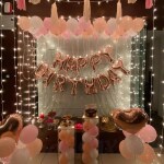 Buy House of Banter Bedroom Birthday Decoration for couples 61Pc Combo ...