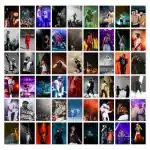 Buy CodersParadise Pack of 54 Hip Hop Rapper Wall Collage Kit Posters ...