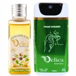 Buy QELICA Ayurvedic Mouthwash Coco Mint Oil Pulling 50ml and Paan ...