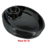 Buy INPRO Melamine Small Snacks Plates: Lightweight Melamine Designer ...