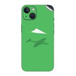 Buy GADGETSWRAP Printed Vinyl Skin Sticker for iPhone 15- Paper Plane ...