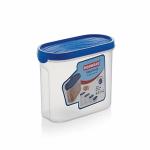 Buy Modware Plastic Keep Fresh Containers with Lid, Set of 4 (1100 ml x4 ) Blue Online at Best ...