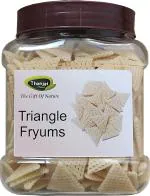 Buy Thanjai Natural Triangle Fryums - 250 g Online at Best Prices in ...