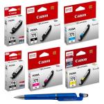 Buy CANON PGI 770 XL BK Twin & CLI 771 XL B/C/Y/M Ink Cartridge (SET OF ...