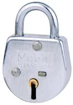 Buy Mobaj Champion 40mm Key Padlock (Material-Mild Steel)(Silver Colour ...