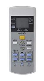 Buy HDF Plastic Ac Remote No. 29 For Panasonic Ac(248) Online at Best ...