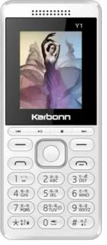Buy Karbonn Y1 Dual Sim White Grey, Feature Phone Online at Best Prices ...