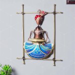 Buy Chandra Craft House Iron Big Sardar Musician In Frame Wall Hanging ...
