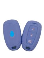 Buy Cloudsale Sky Blue Car Key Cover For Hyundai Verna 2017 Onwards 3 ...