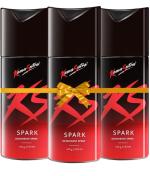 Buy Kamasutra Spark Deodorant Spray 150ml Each (Pack of 3) Online at ...