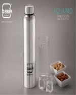 Buy BASIK AQUA PRO 1000 Stainles Steel water bottle, 940 ml (Pack of 1, Silver, Steel) Online at ...