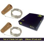 Buy Dripping Colors Bottle Cork White and Blue Tinted LED Strips 2 m 20 ...