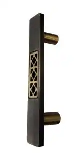Buy Tri Star Mesh Antique Brass Cabinet Handles - Size 96mm Online at ...