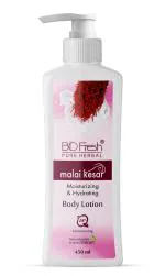 Buy BioFresh Herbal Malai Kesar Body Lotion for Men and Women / Daily ...