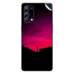 Buy GADGETSWRAP Printed Vinyl Skin Sticker for Oppo Reno 5 Pro - Dark ...