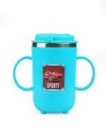 Buy GMC Dayalbagh Store Stainless Steel Double Handle Milk/Coffee Mug ...