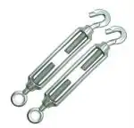 Buy Saifpro Galvanized Steel Turnbuckle Hook And Eye Light Duty Wire ...