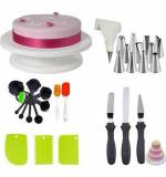 Buy NIJAMRUT SHREE SADGURU CREATION Plastic, Silicone and Steel Baking Tools, Cooking Spoon and ...