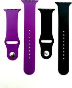 Buy Black Lovies Black, Purple Smart Watch Strap For Firebolt Ring ...
