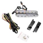 Buy Cloudsale Car Drl 6 Led Daytime Running Lights Led (Pack Of 2) Online at Best Prices in ...