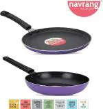 Buy NAVRANG PTFE Non-Stick Purple Aluminium Cookware Sets, 1.2 L (pack ...