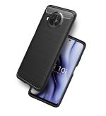Buy Golden Sands Back Case Cover Carbon Fibre for Mi 10i 5G, Black ...