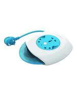 Buy Anchor by Panasonic Blue and White Round 6A Flexi Cord 3 Pin 4 ...