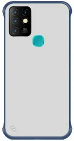 Buy AmericHome Infinix Hot 10, Model X682B, X682C Blue Rubber, Plastic ...