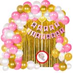 Buy Party Propz Pink Paper Birthday Decoration Kit Online at Best ...