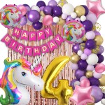 Buy House of Banter Unicorn Theme Birthday Decoration Combo of 69pc for ...