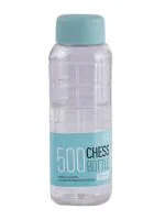 Buy Lock & Lock Round Chess Blue And Transparent Water Bottle 500 ml ...