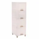 Buy Novatic 4-Tier Storage Cabinet, Modern Kitchen Cabinet, Kitchen ...