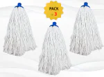 Buy UMD 300 gm round cotton mop pack of 3 pcs , pocha , mop marne wala ...
