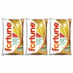 Buy Fortune Oil, 1 L Pouch Rice Bran Health (Pack of 3) Online at Best ...