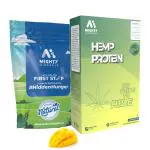 Buy Mighty Minerals Hemp Protein Powder Pea Protein Isolate Mango ...