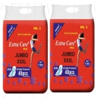 Buy Extra Care Sanitary Pads Red Maxi for Women XXXL (40 pads) COMBO ...