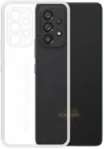 Buy Rawat Samsung Galaxy A73 5G Transparent Silicon, Rubber Shock Proof ...