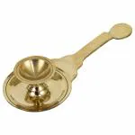 Buy Spillbox Innovation LLP Handcrafted Brass Pooja Karpoor Diya Deepam ...