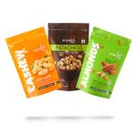 Buy KRISHIVAL NUTS COMBO Jumbo Cashews + California Almonds ...