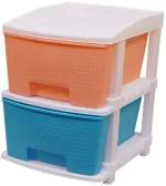 Buy Track India Multicolor Plastic Modular Storage Box Drawer 2xl ...