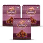 Buy Bikalal Bikaneri | Gulab jamun - 3Kg (1Kg x 3) | Indian dessert-100% Khoya | No preservative ...