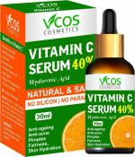 Buy Vcos Cosmetics Anti-Aging Vitamin C Skin Clearing Serum All Skin Types Brightening 30 ml ...