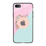 Buy Qrioh Multi Floral Glass case for Apple iPhone 8 Online at Best ...