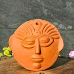 Buy CreateYourTaste Wall Decor Terracotta Clay Masks for Home Interior ...