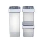 Buy Joyo Vacu Fresh Rectangle Container 3 Pcs Set (101, 102, 104) Tr ...