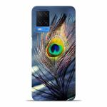 Buy Covers Gap Oppo A54 Krishna More Pankh Polycarbonate Back Cover ...